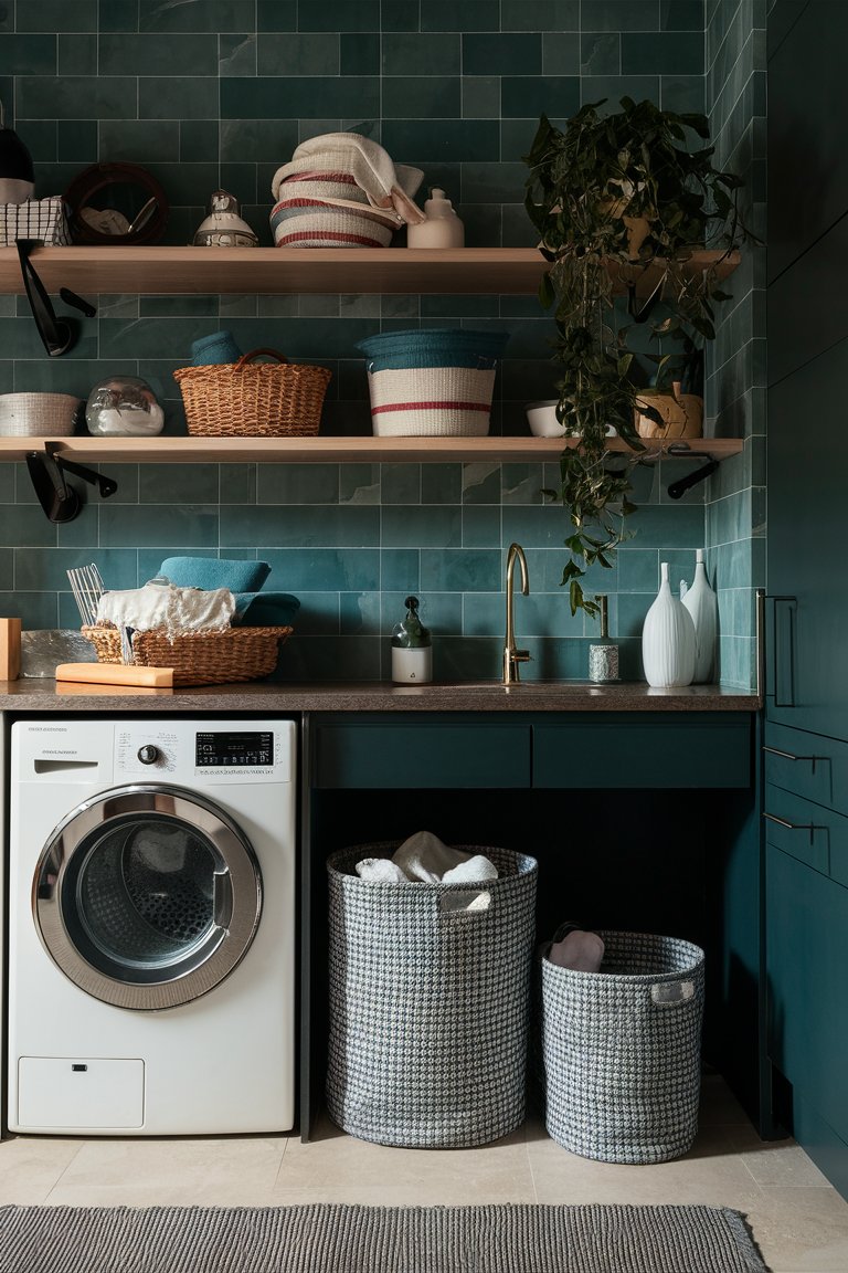 20 Clever Laundry Room Storage Solutions for Small Spaces - Cozy Corner ...