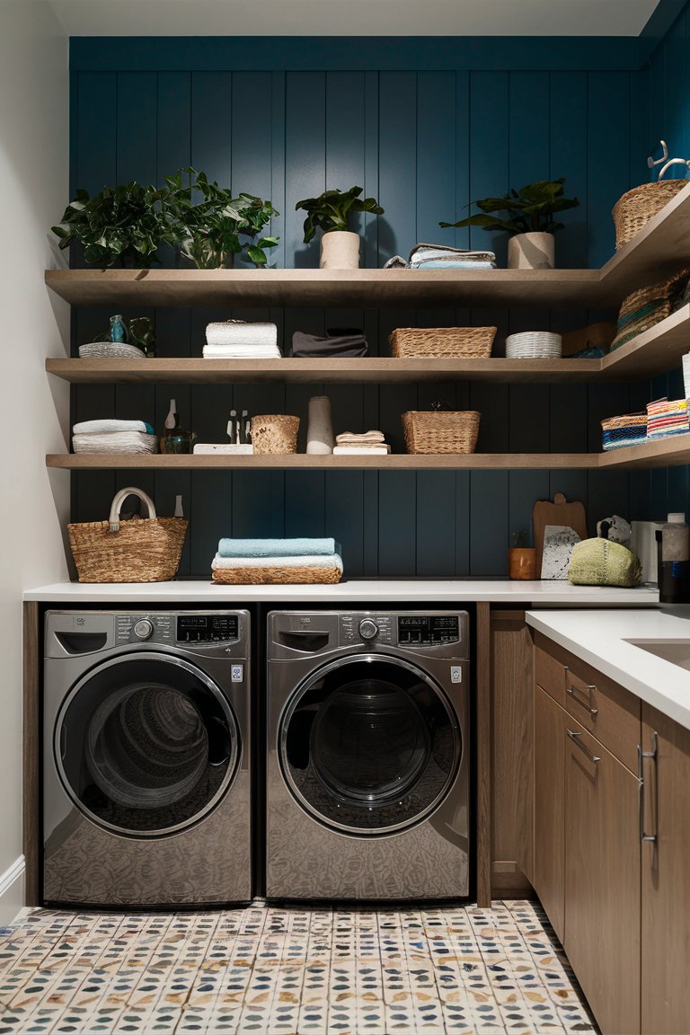 20 Clever Laundry Room Storage Solutions for Small Spaces - Cozy Corner ...