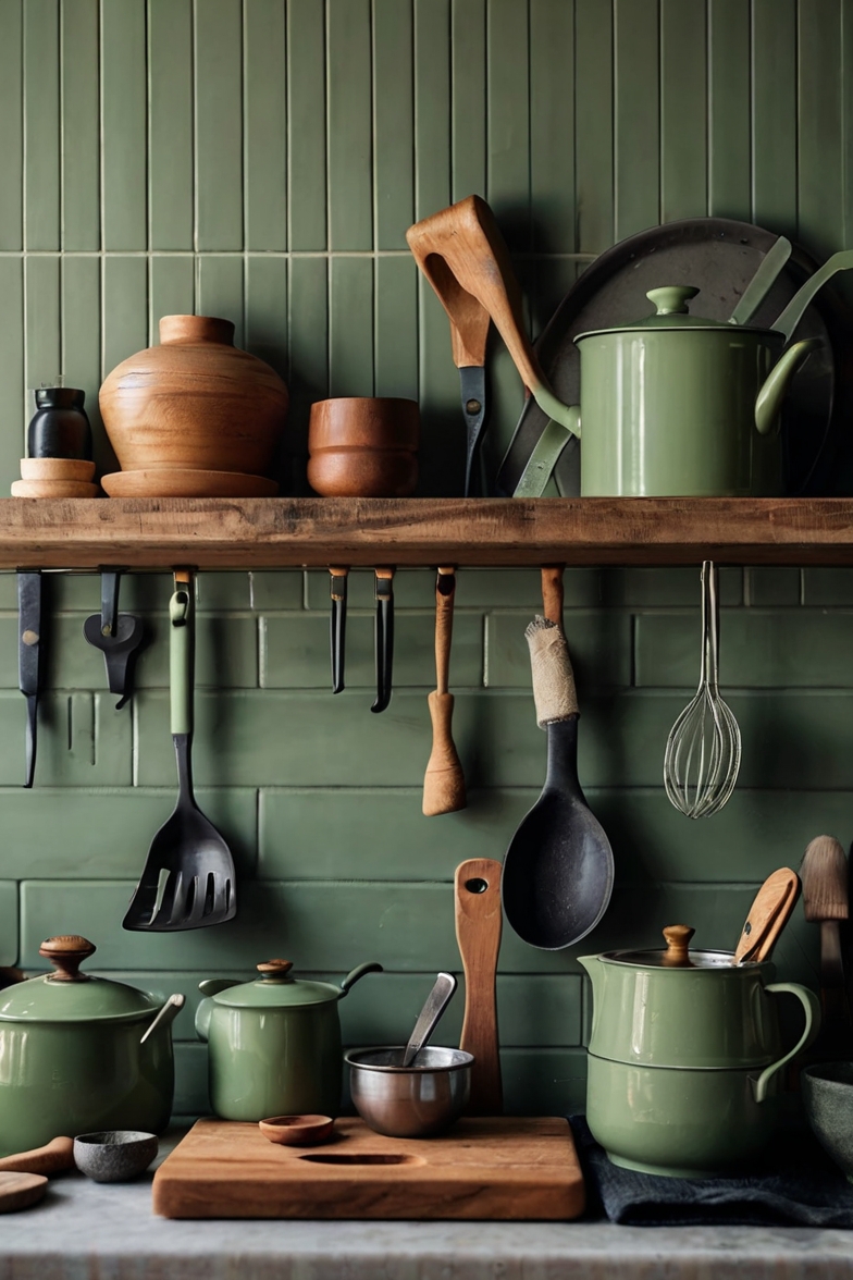 19 Green Kitchen Decor Ideas for a Cozy Space - Cozy Corner At Home