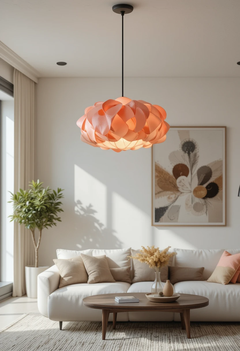 23 Stunning Soft Coral and White Living Room Ideas for a Fresh, Modern ...