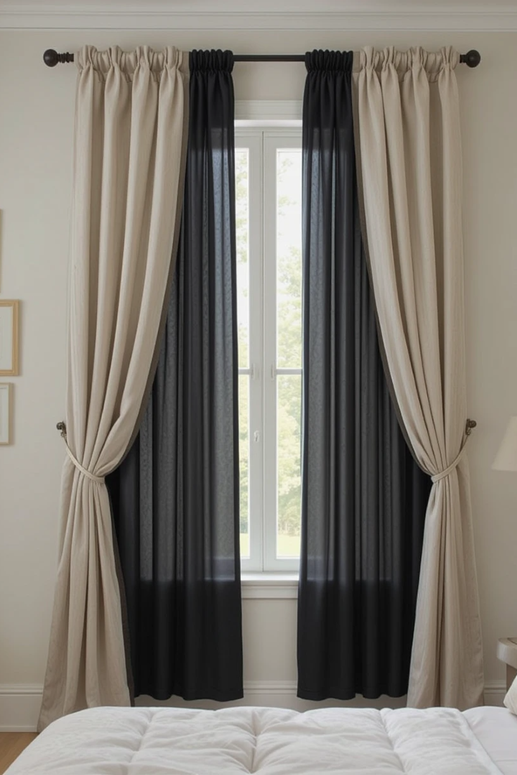 18 Elegant Bedroom Curtain Ideas for a Polished Look - Cozy Corner At Home