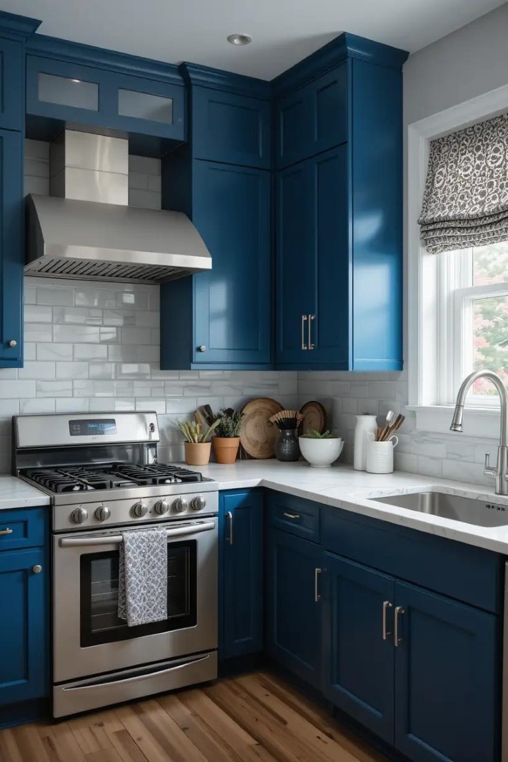 20 Blue Kitchen Ideas for a Refreshing and Elegant Look - Cozy Corner ...