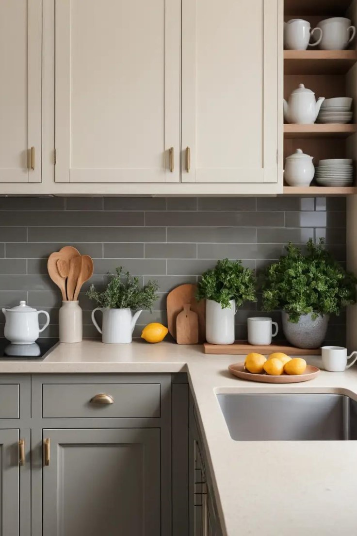 20 Warm Gray Kitchen Ideas That Make Your Space Look Stylish and ...