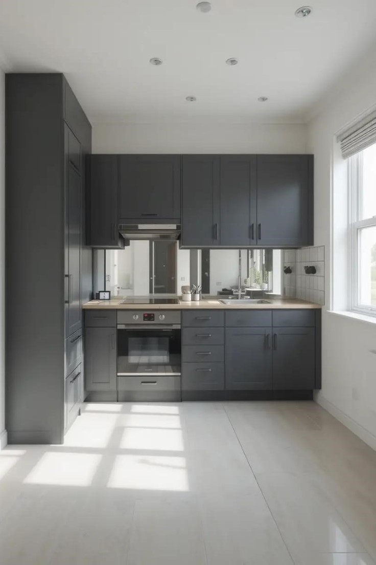 15 Dark Gray Kitchen Ideas for a Bold and Elegant Look - Cozy Corner at ...