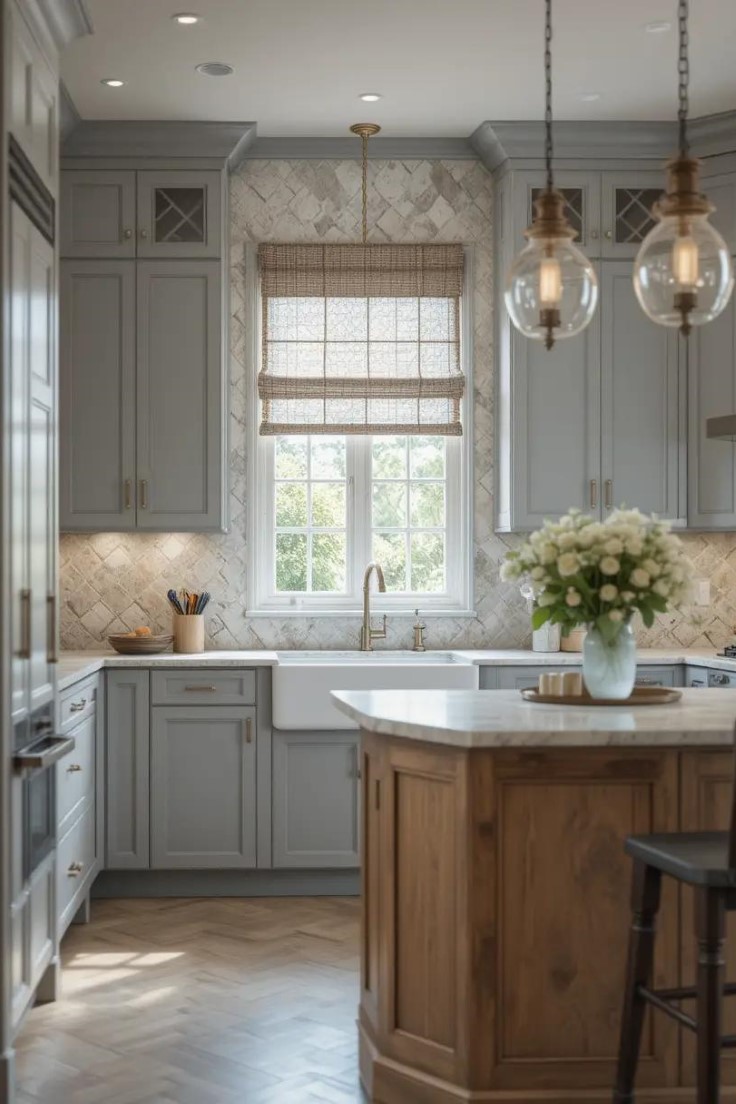 15 Gray Kitchen Ideas That Feel Sleek and Sophisticated - Cozy Corner ...