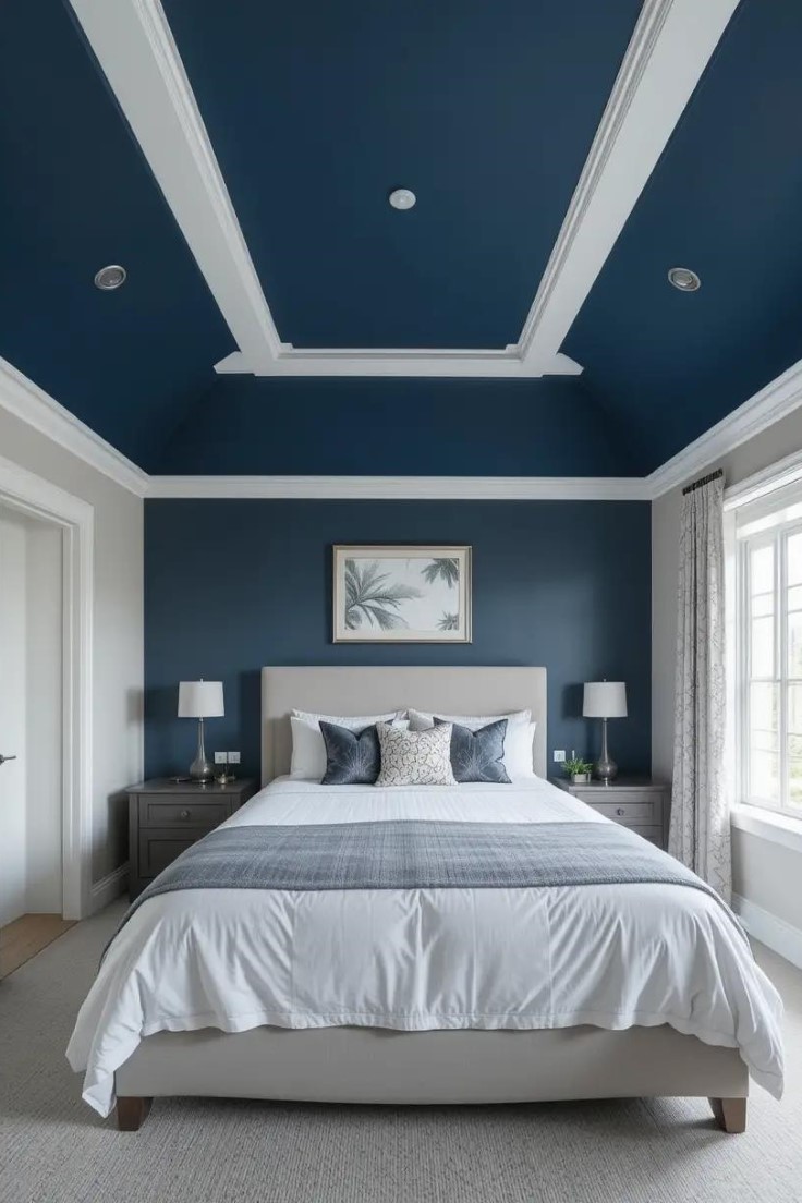 16 Navy Blue Bedroom Ideas for a Bold Yet Relaxing Space - Cozy Corner At Home